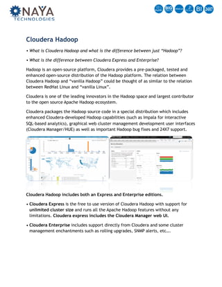 A beginners guide to Cloudera Hadoop | PDF