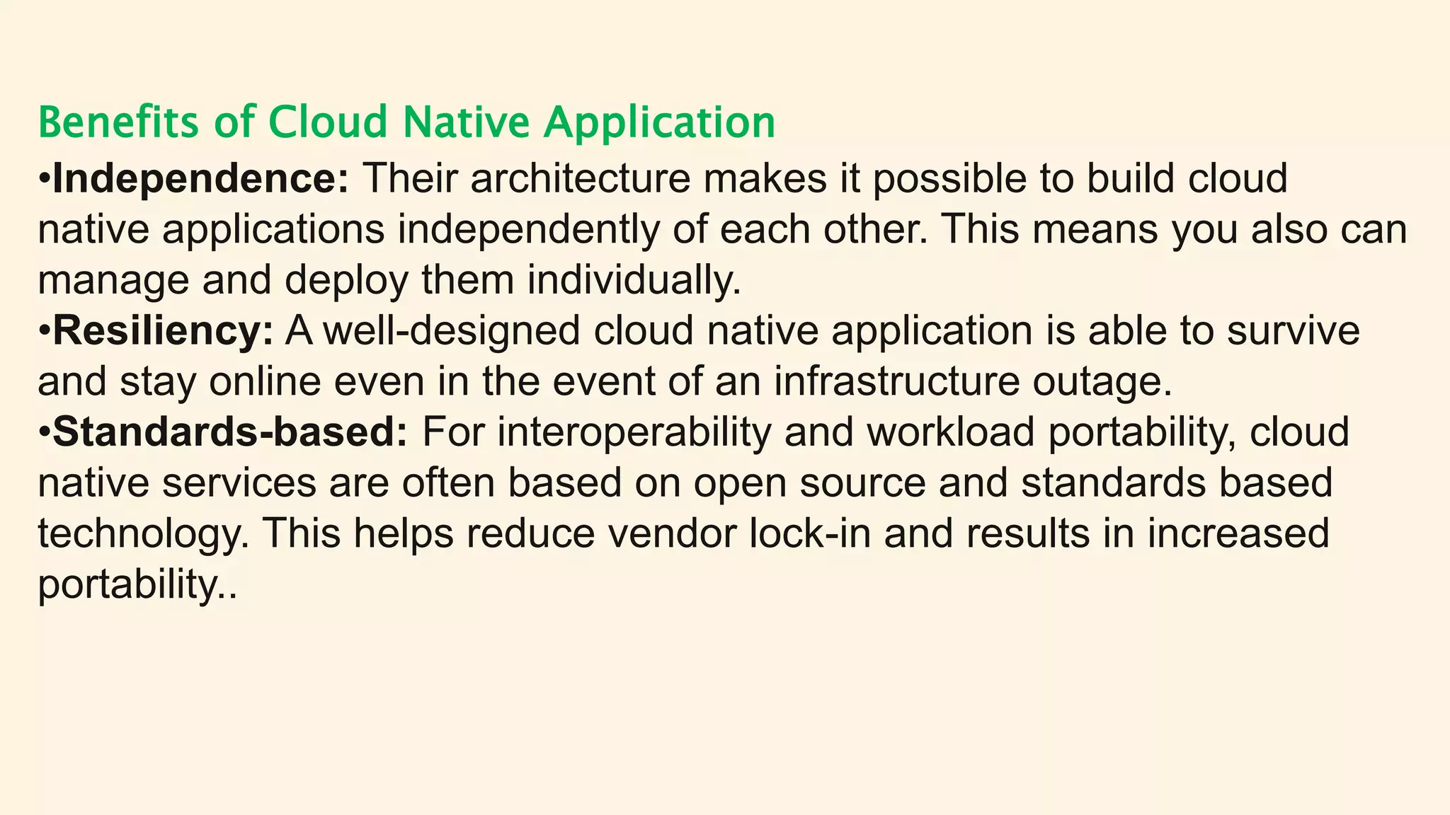 What is Cloud Native Explained? | PPTX