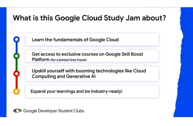 DSEU Google Cloud Study Jam | PDF