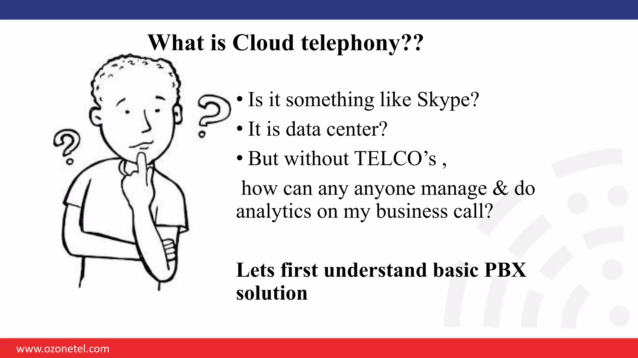 What is cloud telephony | PPTX