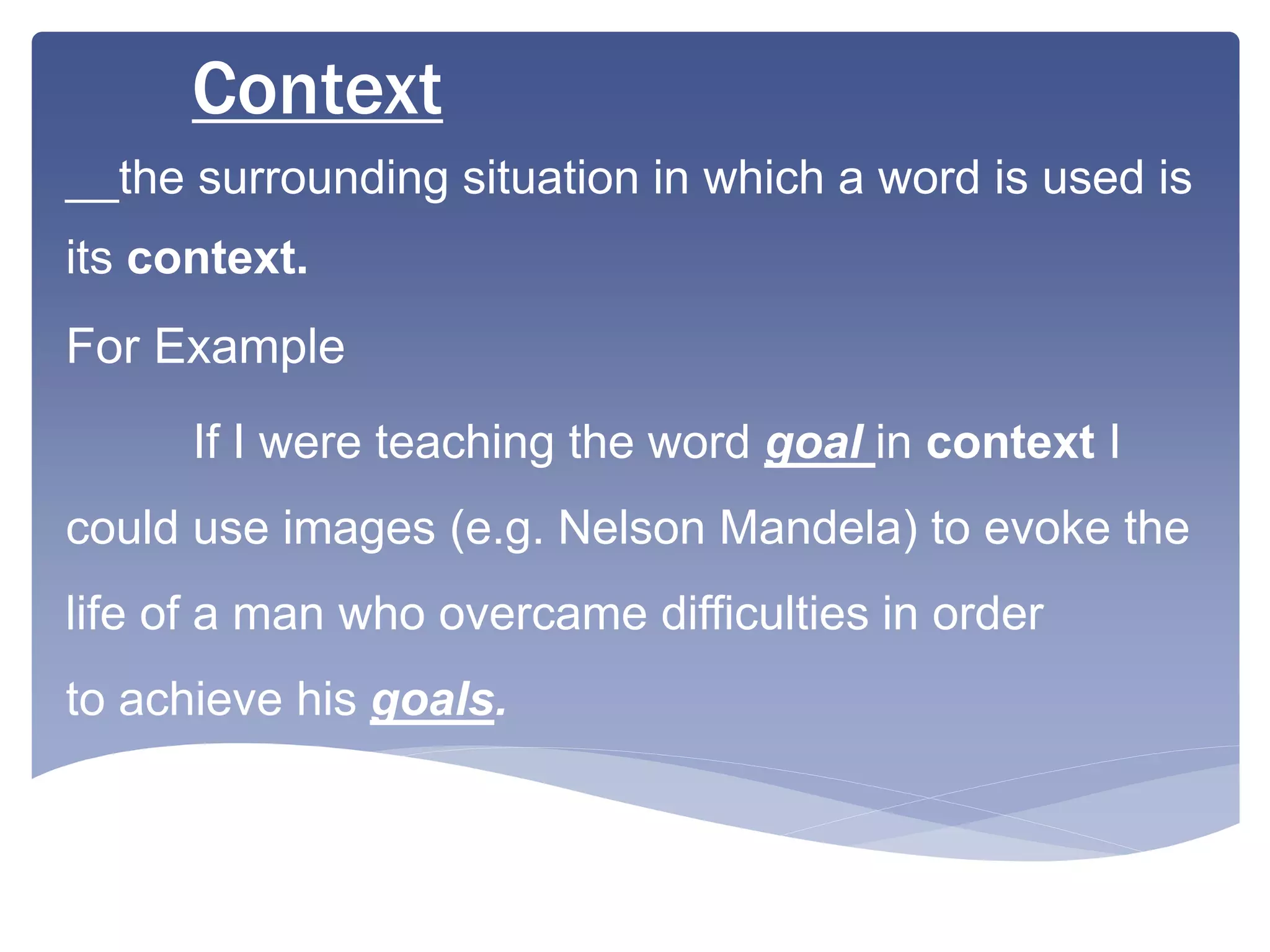 What is co text | PPTX