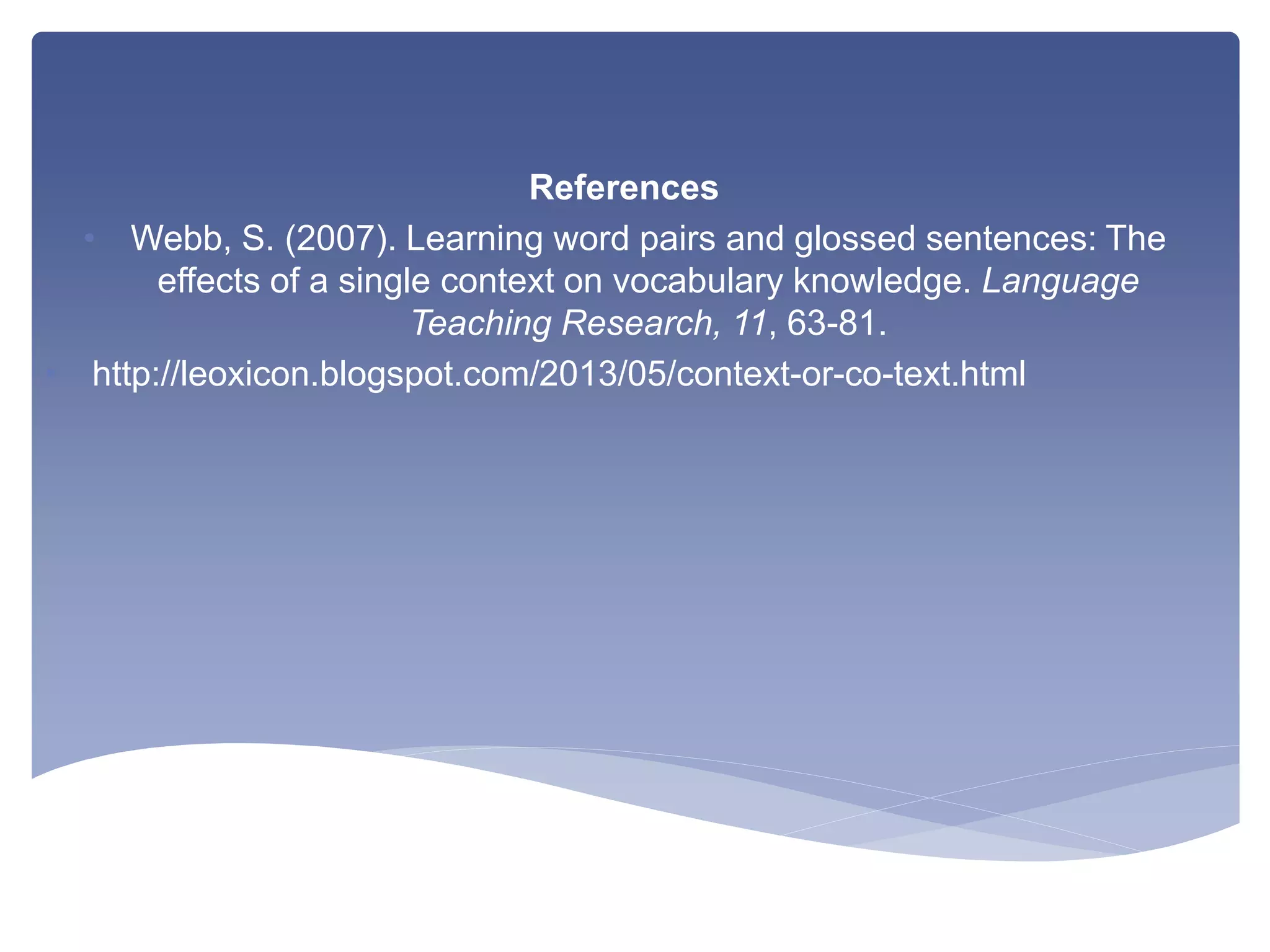 What is co text | PPTX