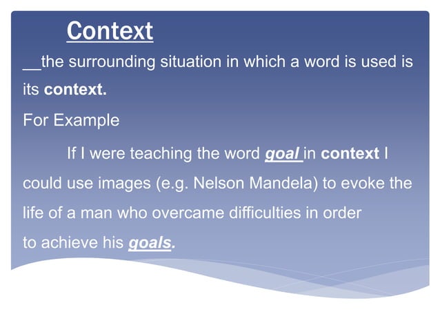 What is co text | PPTX