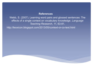 What is co text | PPTX