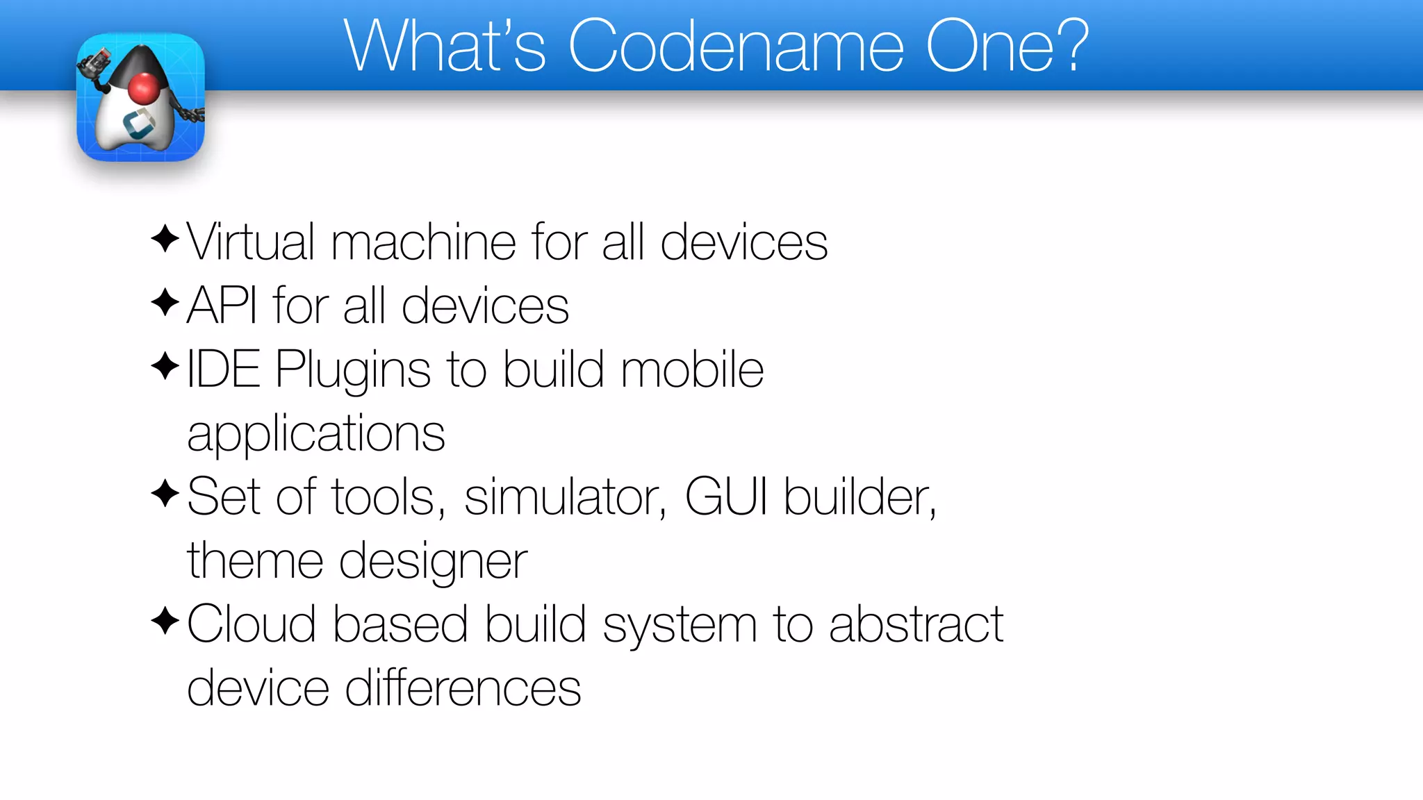 What is codename one | PPT