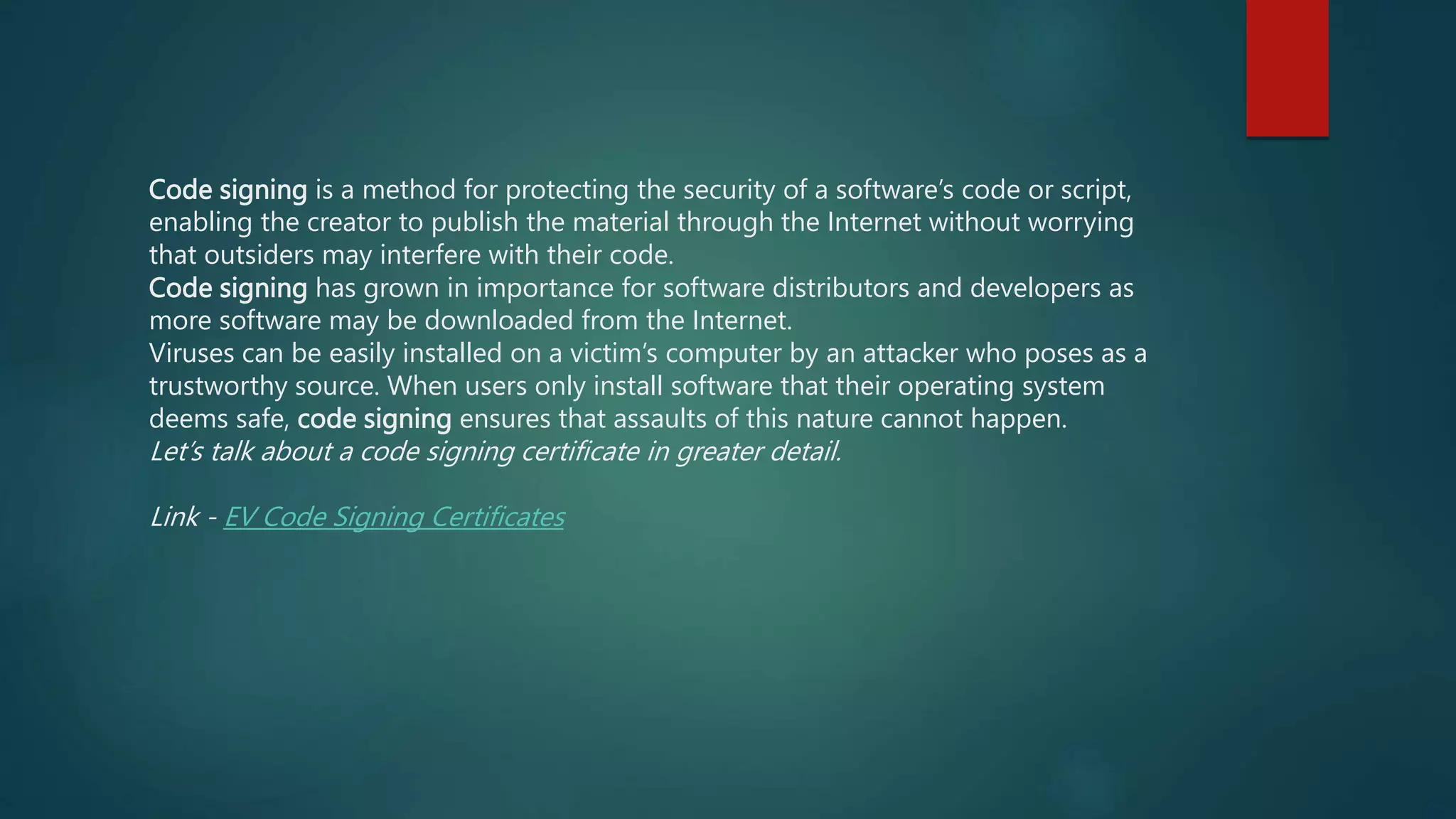 What is Code Signing Certificate.pptx