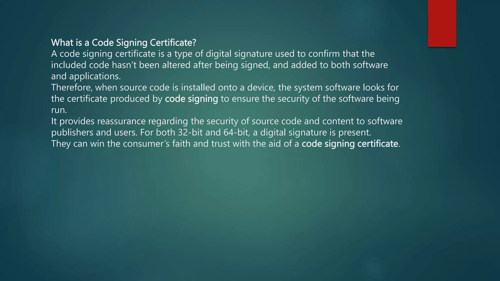What is Code Signing Certificate.pptx