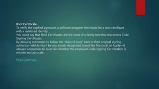 What is Code Signing Certificate.pptx