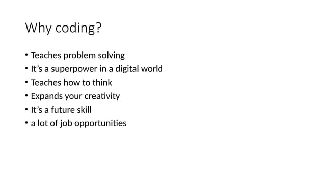 What is Coding what are its benefits.pptx