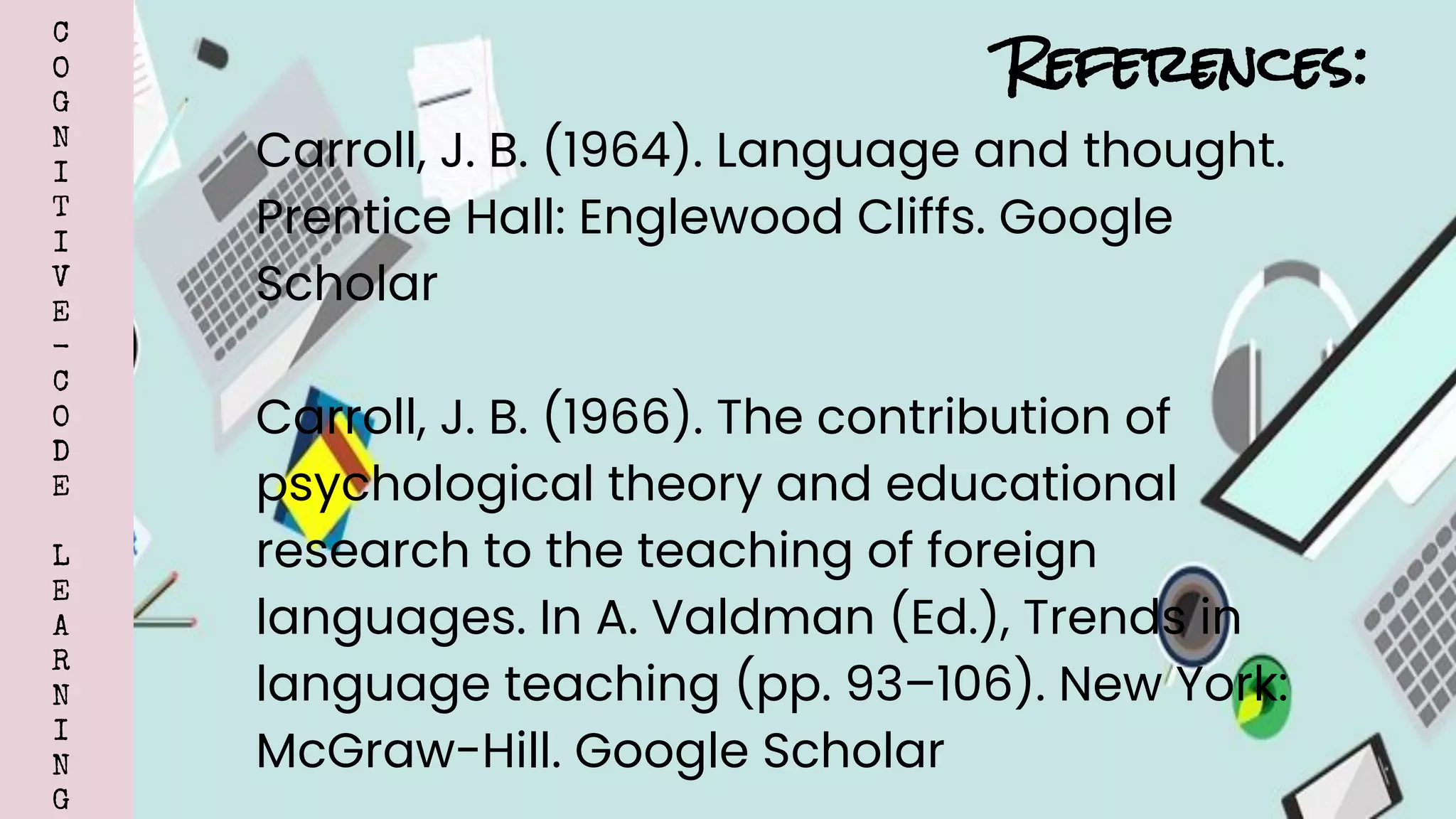 What is cognitive code learning? | PDF