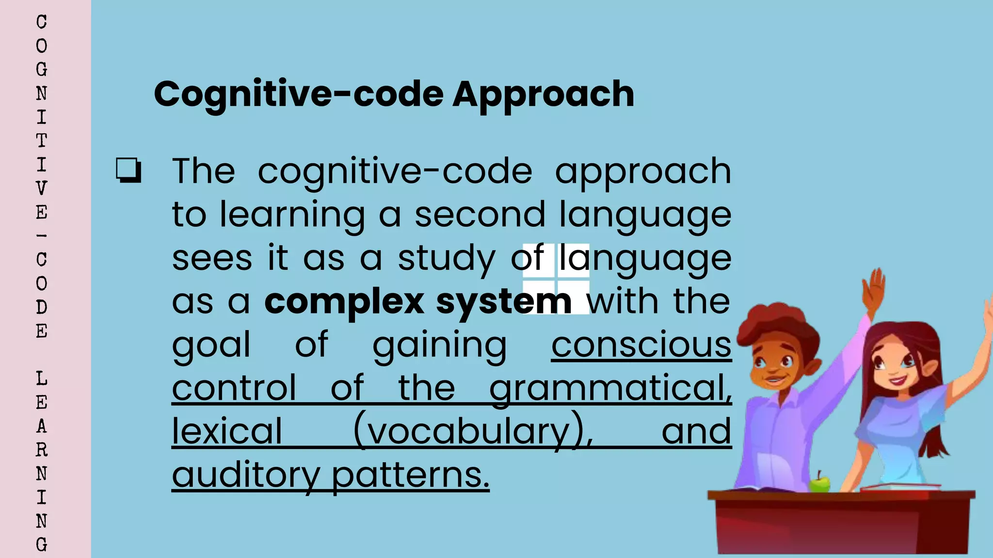 What is cognitive code learning? | PDF