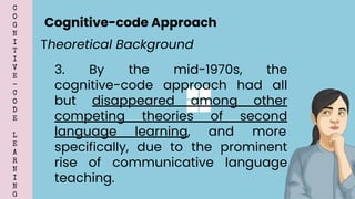 What is cognitive code learning? | PDF