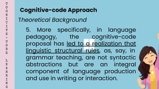 What is cognitive code learning? | PDF