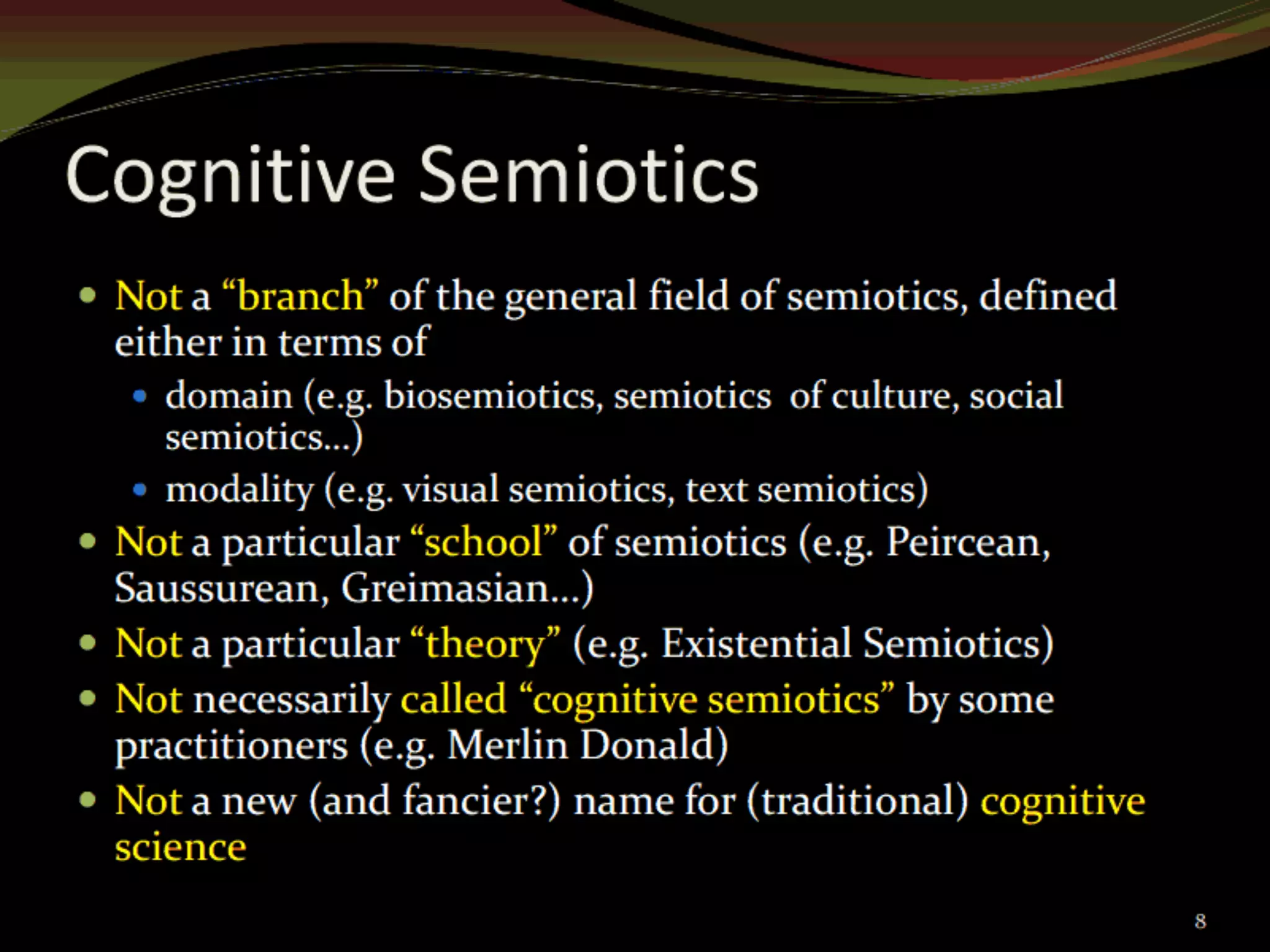 What is cognitive semiotics | PDF