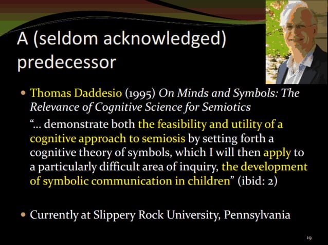 What is cognitive semiotics | PDF