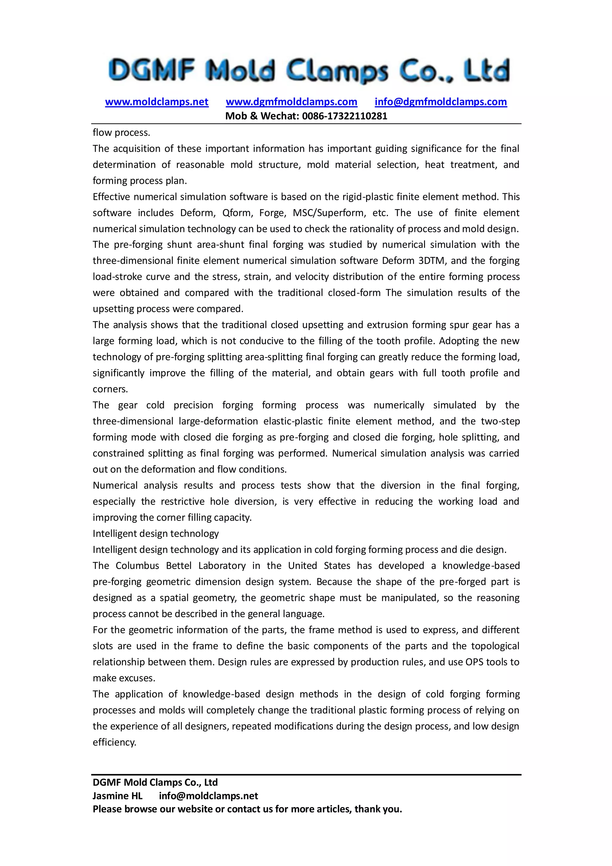 What is cold forging? | PDF