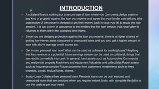 What is collateral | PDF