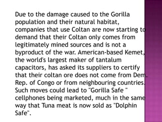 What is coltan | PPTX