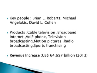 What is comcast | PPTX