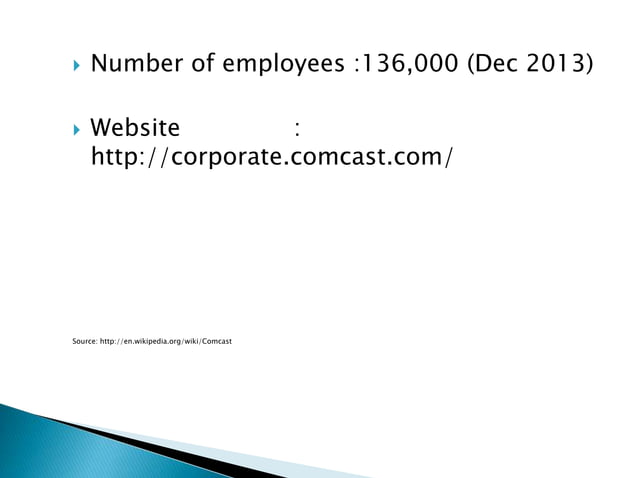 What is comcast | PPT