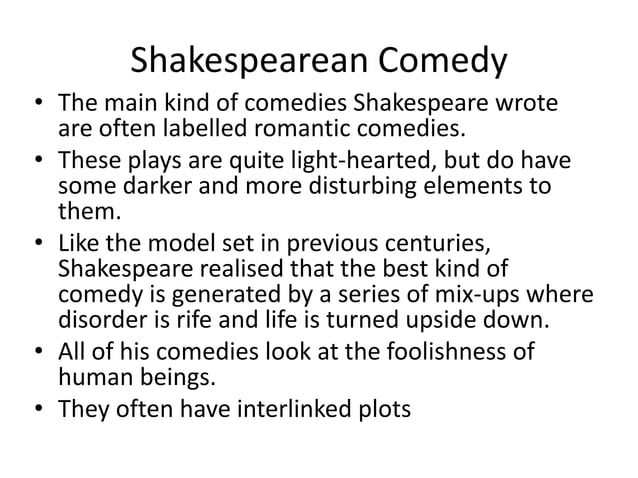 What is comedy | PPTX