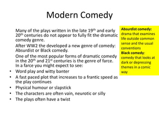 What is comedy | PPTX