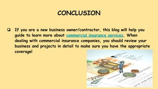 What is commercial insurance? | PDF
