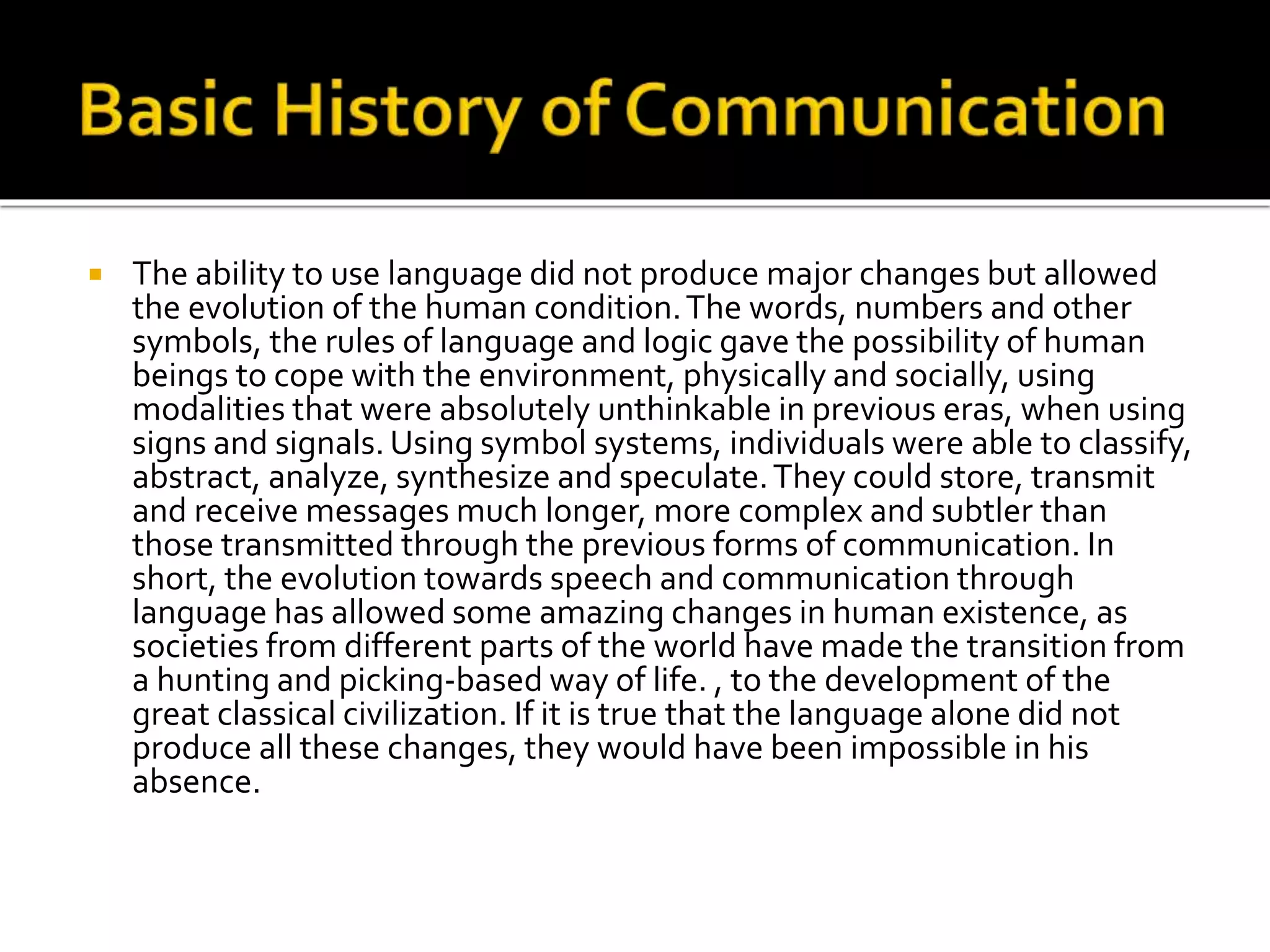 What is communication | PPTX