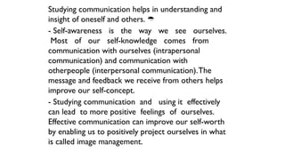 COMMUNICATION SKILLS AND IMPORTANCE OF COMMUNICATION | PPTX