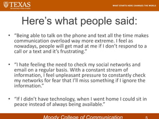 What is communication overload 2017 | PPT