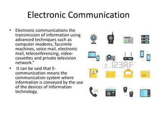 What is communication $ types of communication | PPTX