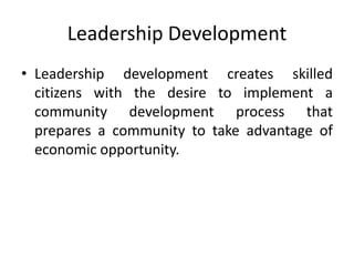 What is community | PPTX