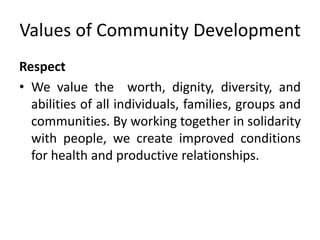 What is community | PPTX