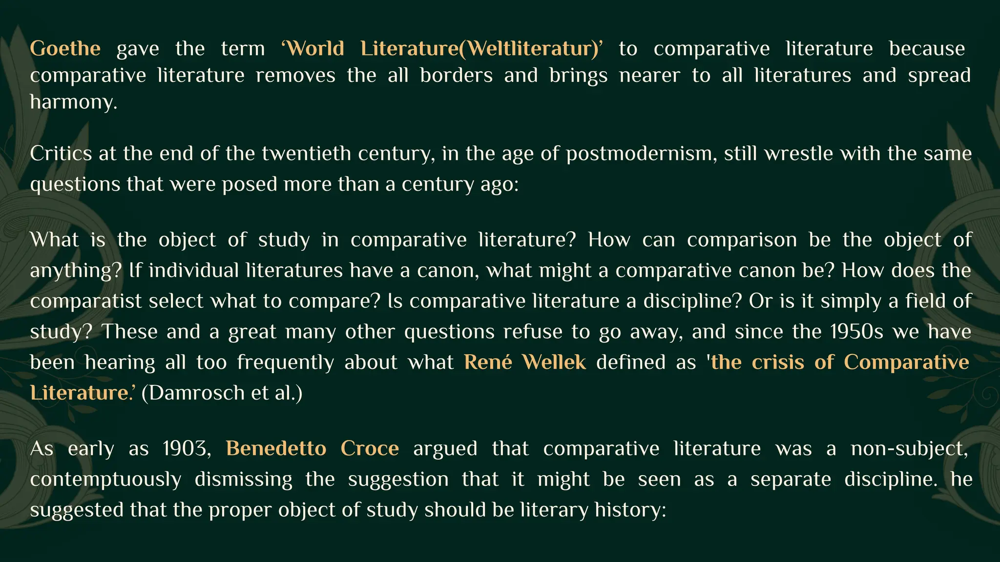 What is Comparative Literature Today ? | PDF