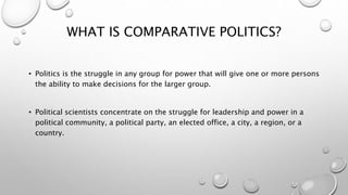 What is Comparative Politics.pptx