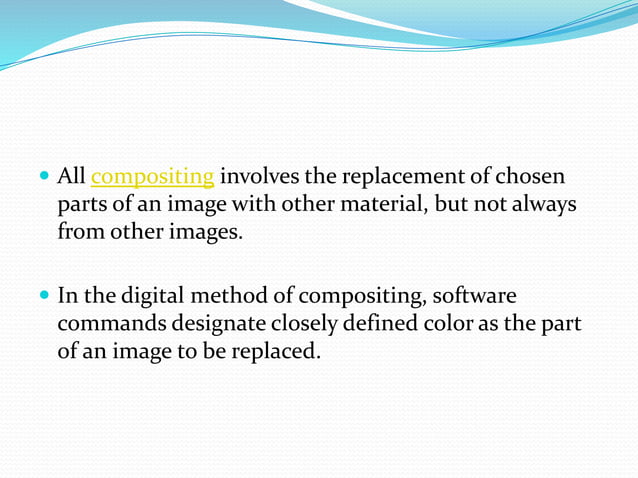 What is Compositing in Animation? | PPT