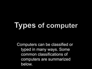 What is computer | PPTX