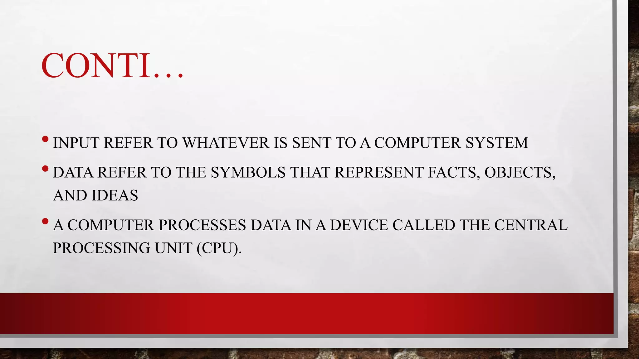 What is computer definition and Types of Computer | PPTX