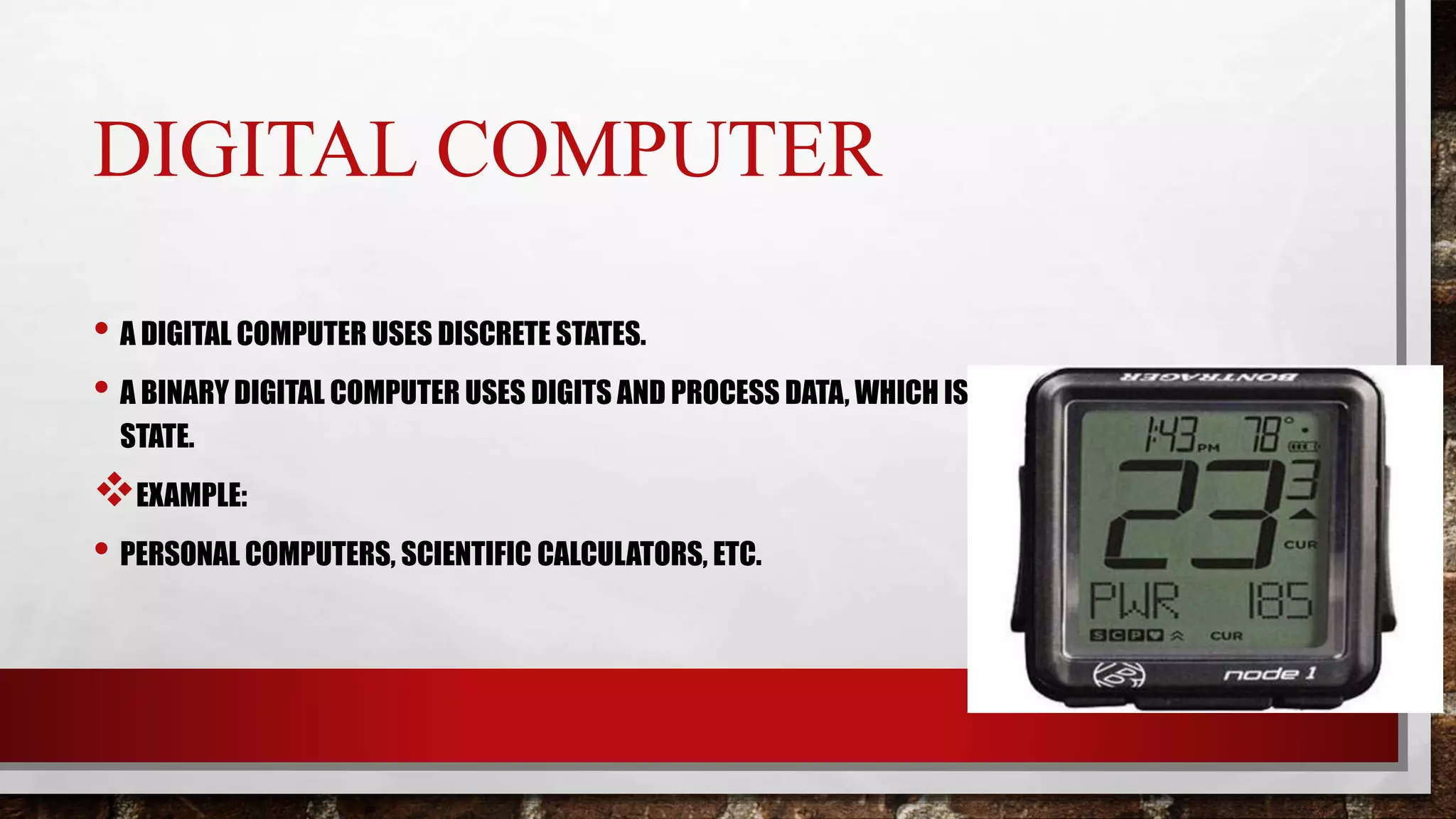 What is computer definition and Types of Computer | PPTX