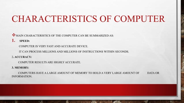 What is computer definition and Types of Computer | PPTX