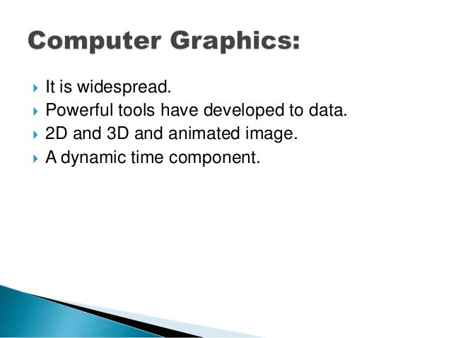 What is computer graphics