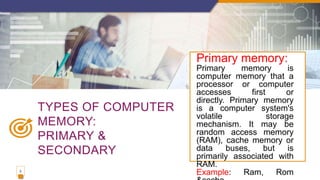 What is memory | PPT