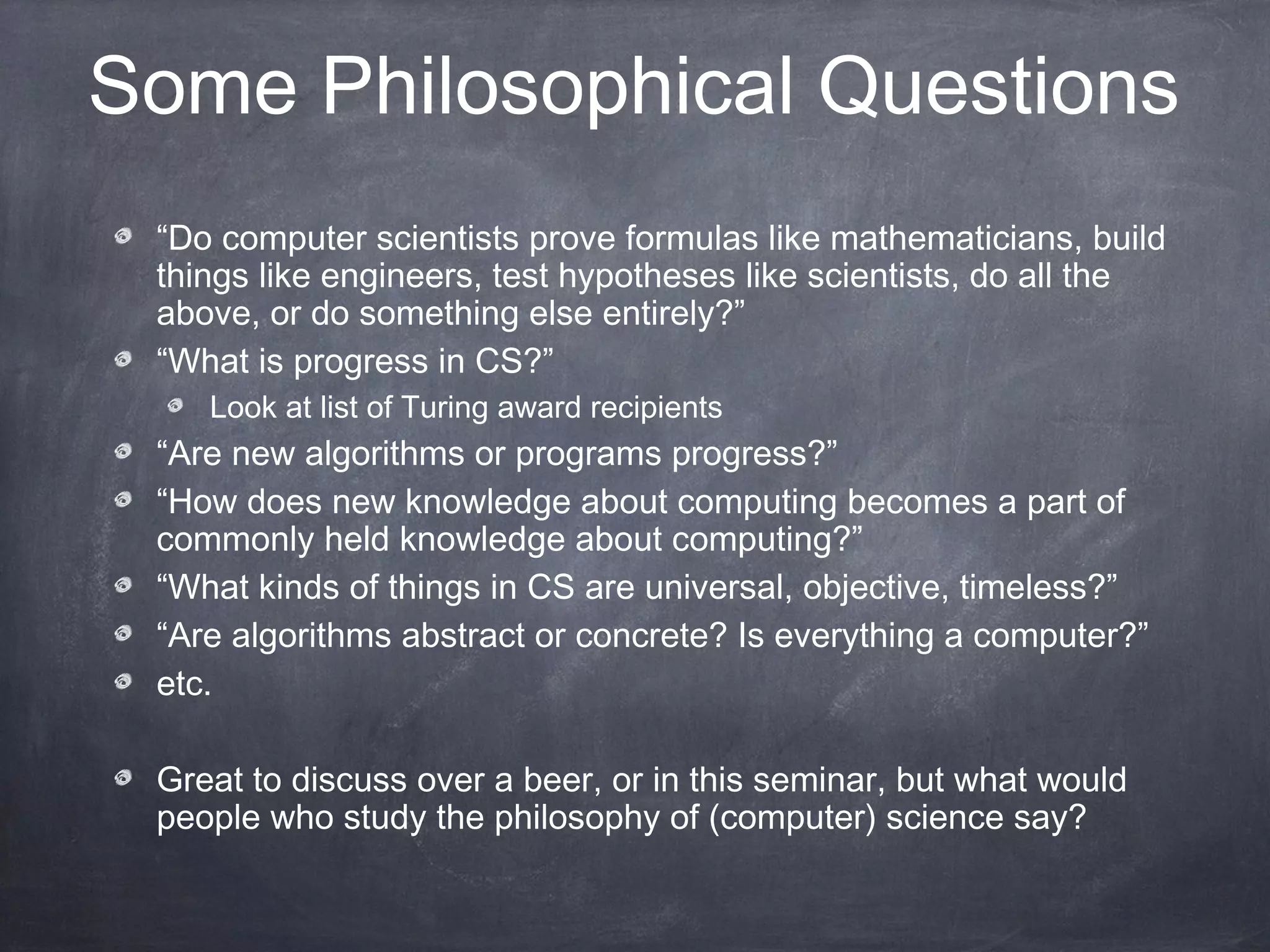 What is computer science | PPT