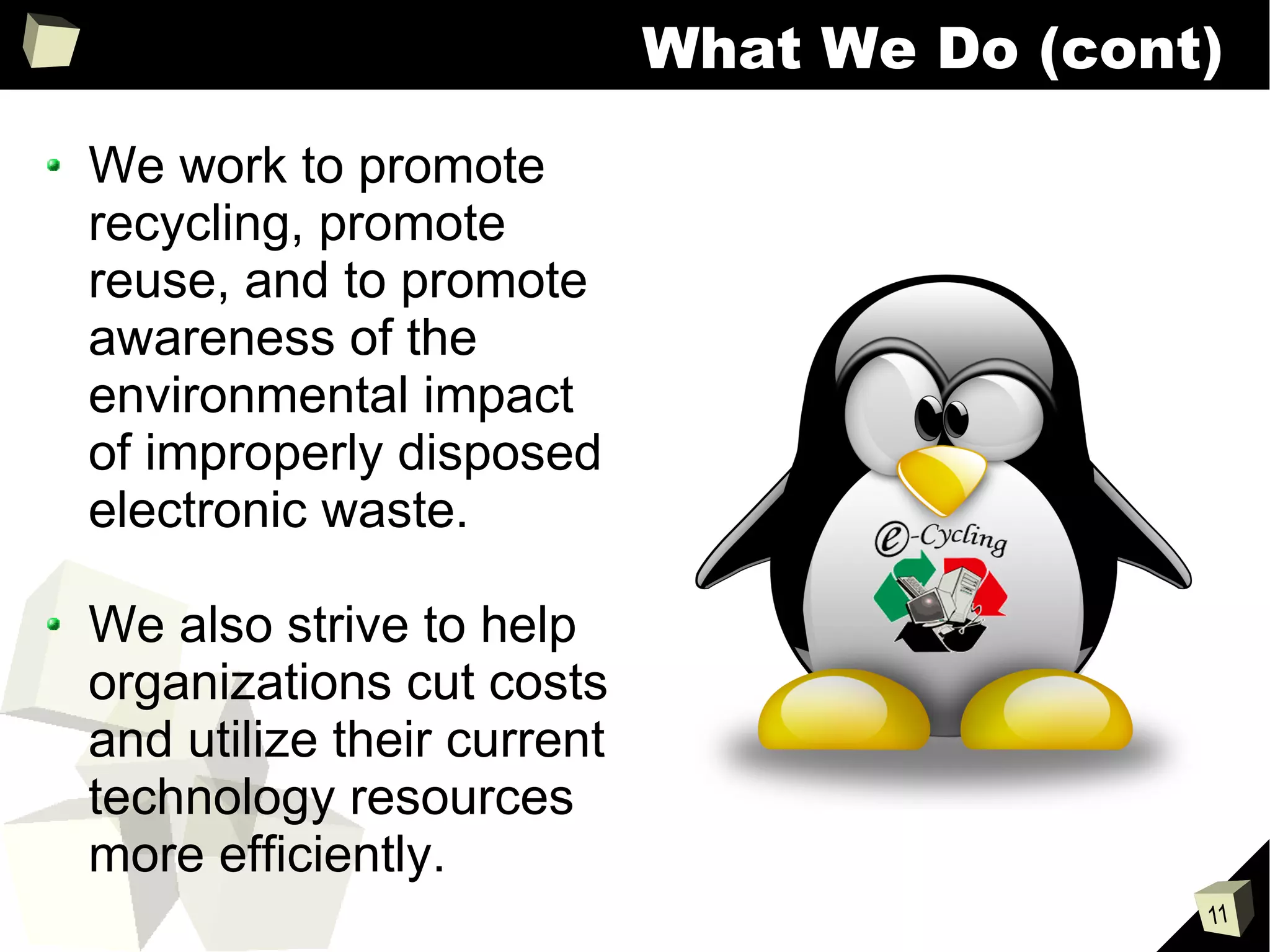 What is Computers for Charity? | PDF