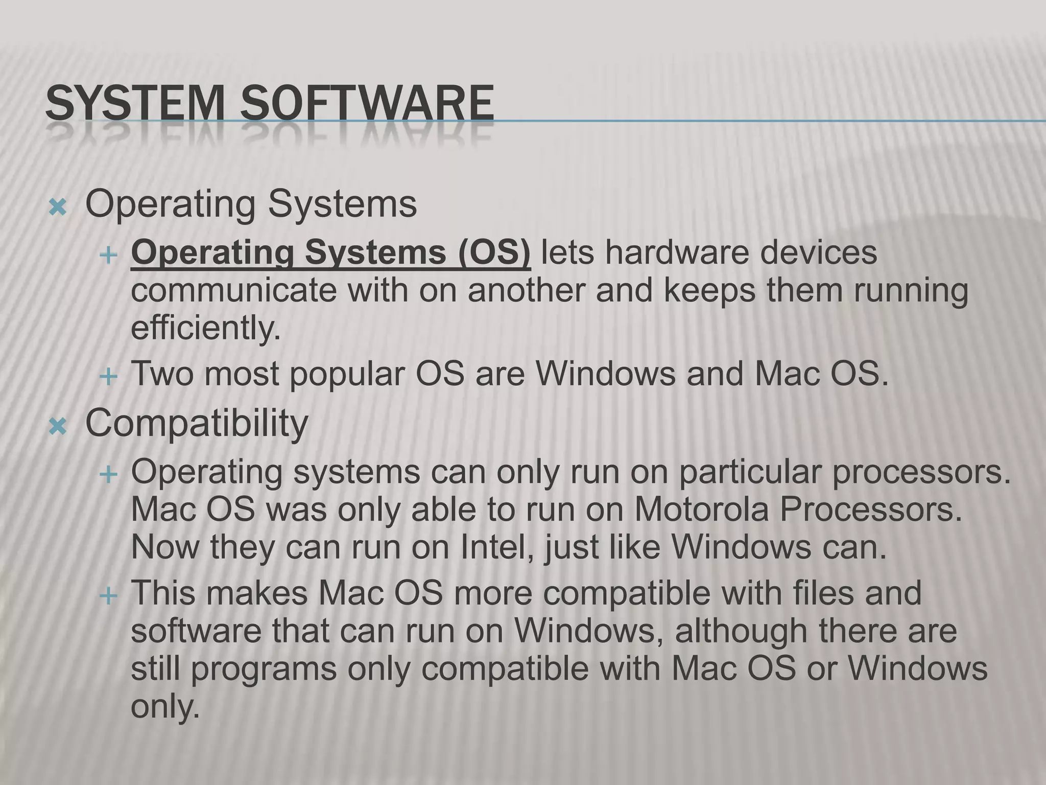 What is computer software? | PPT
