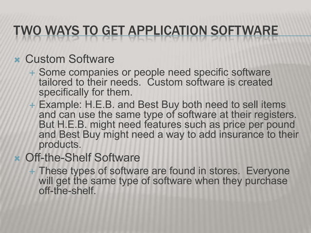 What is computer software? | PPT