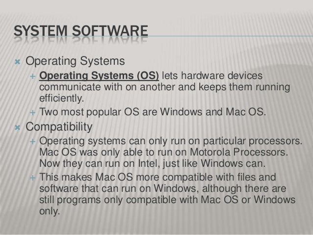 What is computer software?