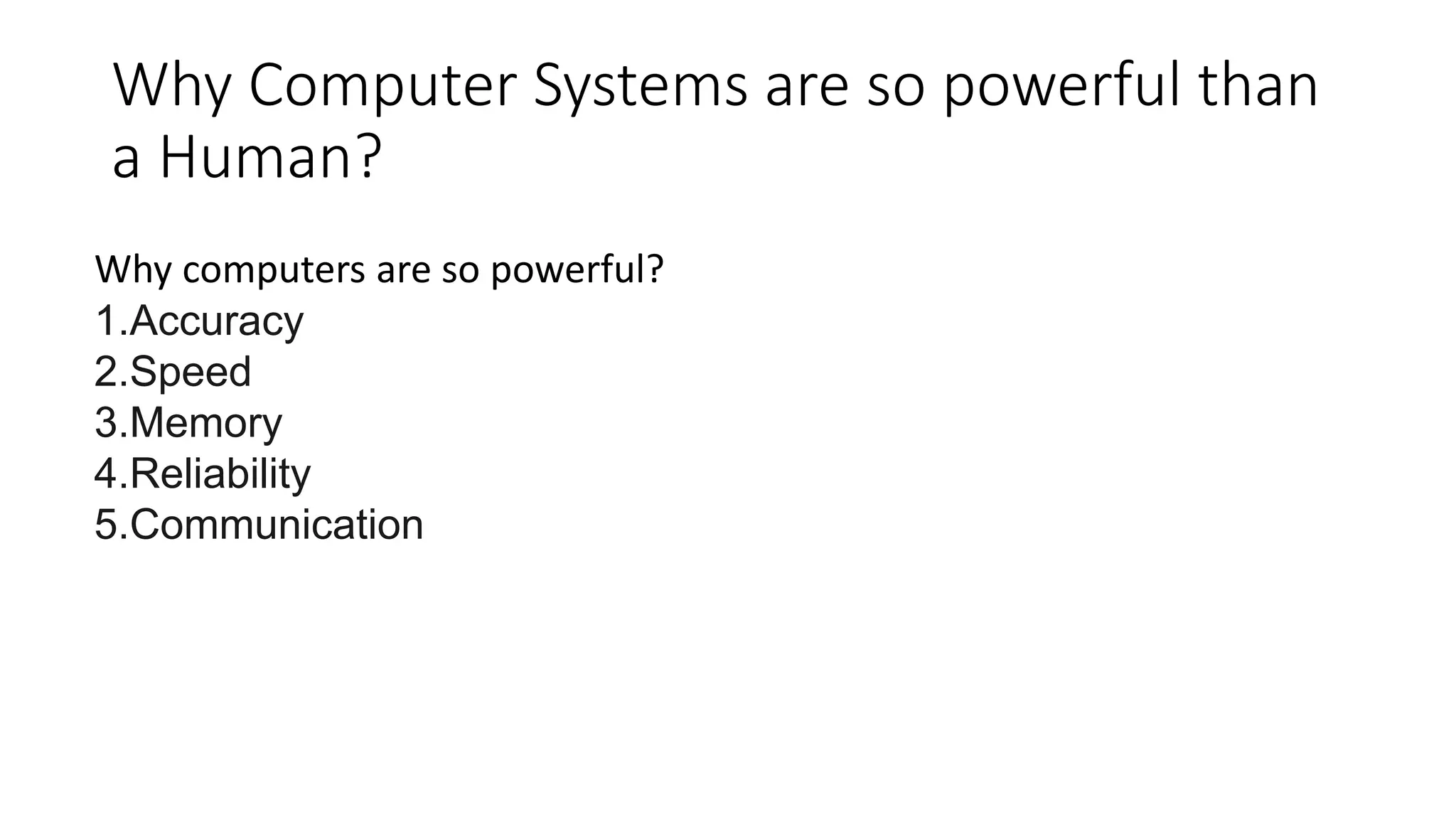 What is Computer System | PPT
