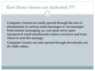 ppt on antivirus and computer virus | PPT