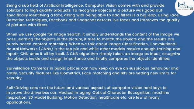 What is Computer Vision? | PPT